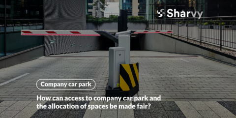 How can access to company car park be made fair?